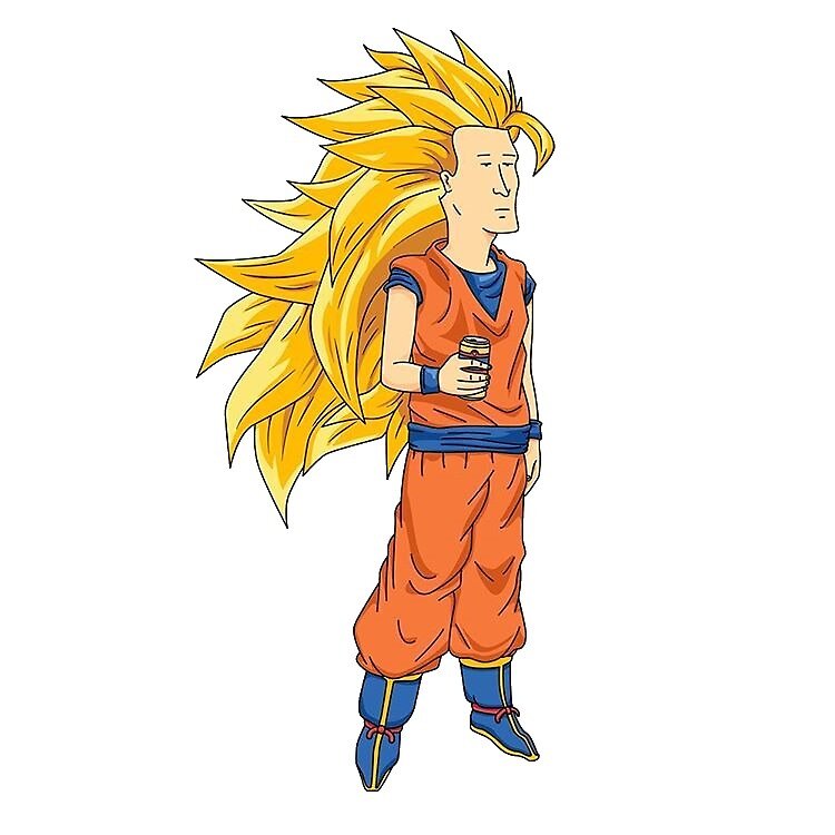 "Super Saiyan Boomhauer" by Dzin | Redbubble
