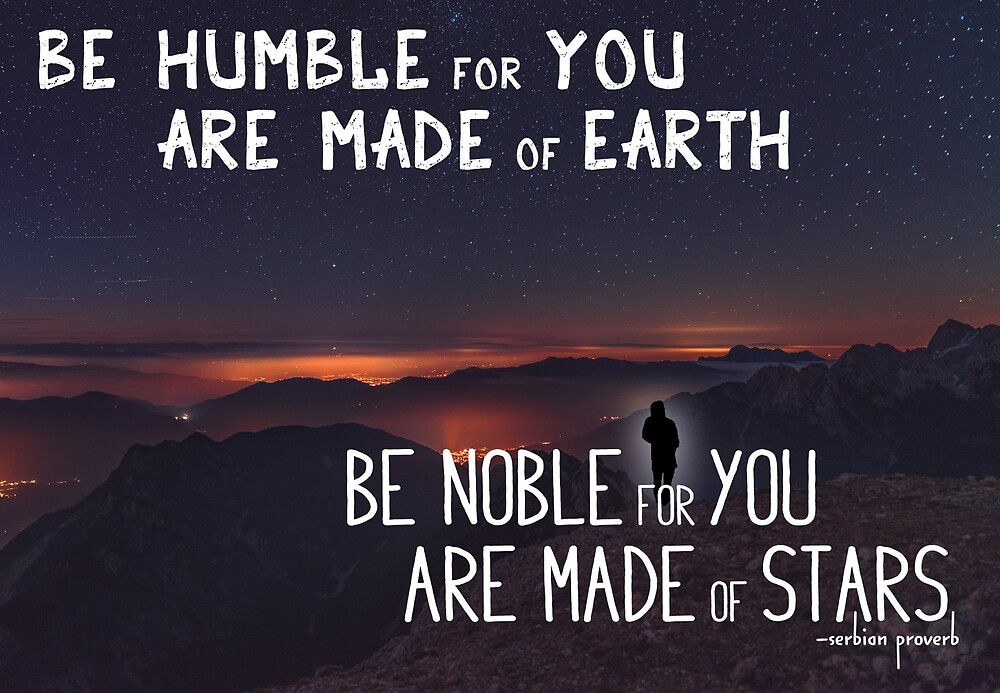 "Humble Earth, Noble Stars" by mhrgrvs | Redbubble