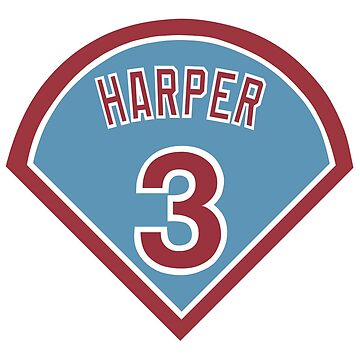 "Bryce Harper Throwback" Sticker for Sale by madeindelco | Redbubble