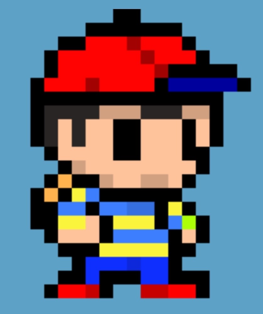 "ness pixel art " by sweendle | Redbubble