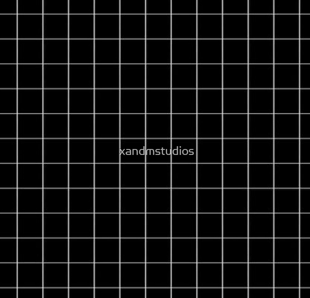 "Aesthetic Grid Pattern" by xandmstudios | Redbubble