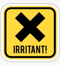 Irritant Stickers | Redbubble