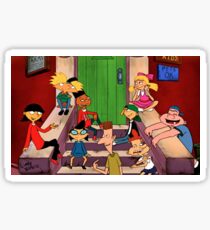 Hey Arnold Stickers | Redbubble
