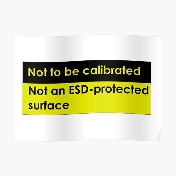 Calibration Posters | Redbubble