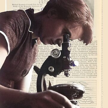 "Rosalind Franklin Women in Science STEM using Microscope" Photographic ...
