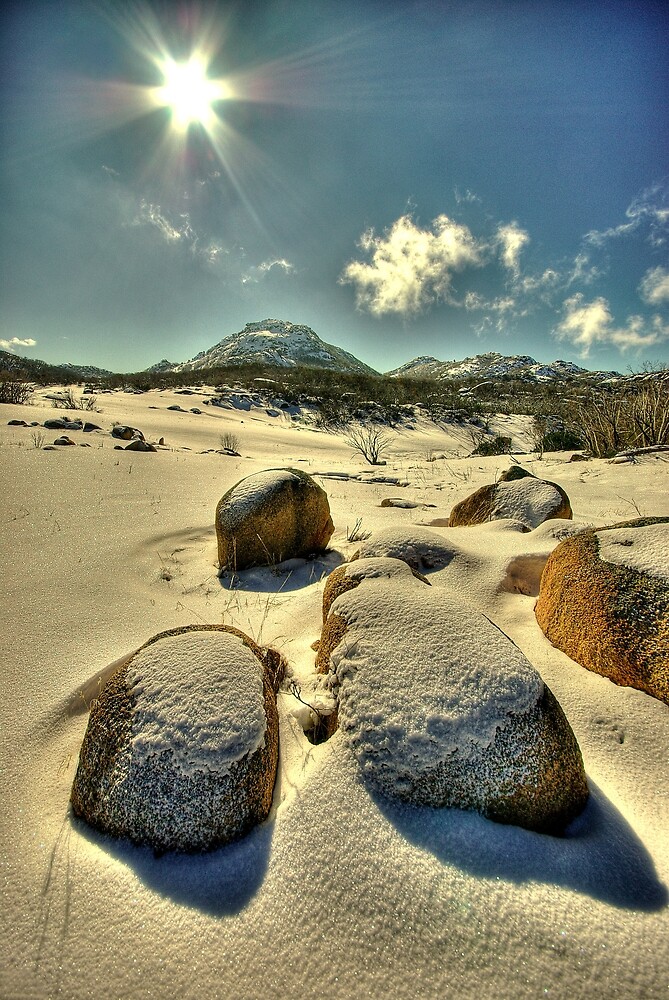 "Winter, Mount Buffalo Plateau" by Kevin McGennan | Redbubble