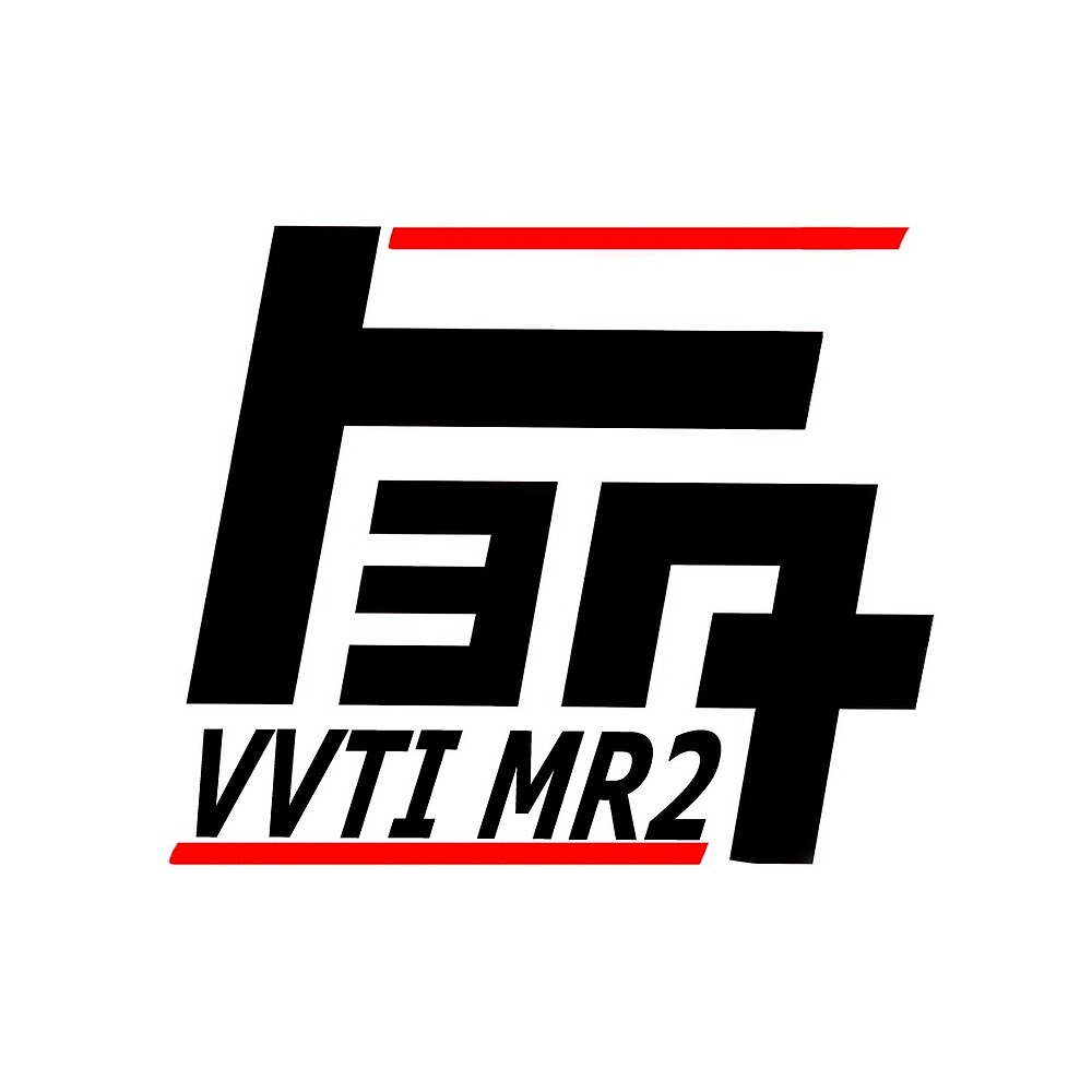 "MR2 - Custom Toyota Logo " by MGRCarDesigns | Redbubble