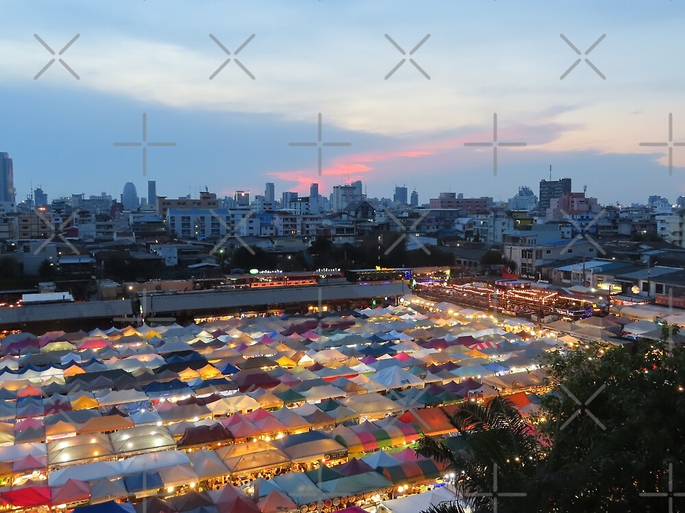 "Bangkok Afternoon Lighting" by atThere | Redbubble