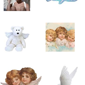 "angel aesthetic" Sticker by princessticker | Redbubble