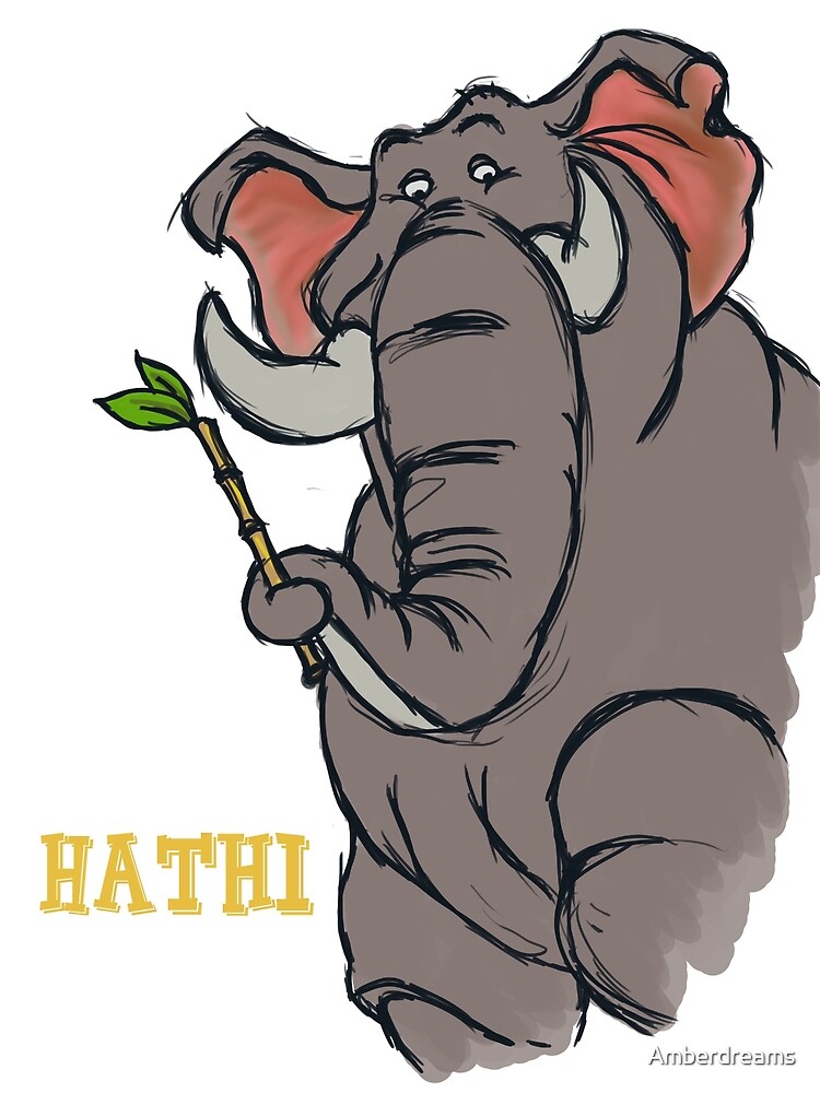 "Hathi" by Amberdreams | Redbubble
