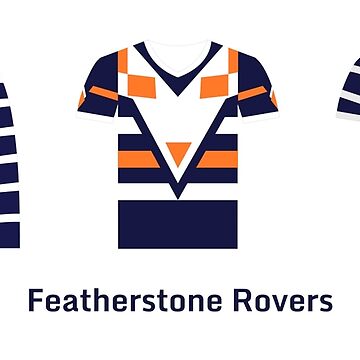 "Featherstone Rovers Shirt Designs" Sticker for Sale by jackm1617 ...