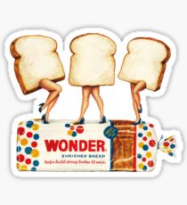 Wonder Bread Stickers | Redbubble