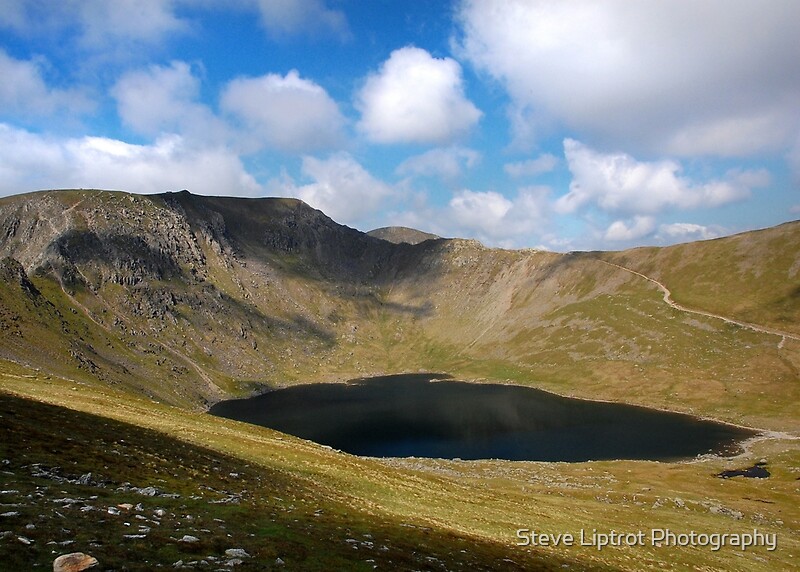 "Helvellyn and Red Tarn" by Steve Liptrot Photography | Redbubble