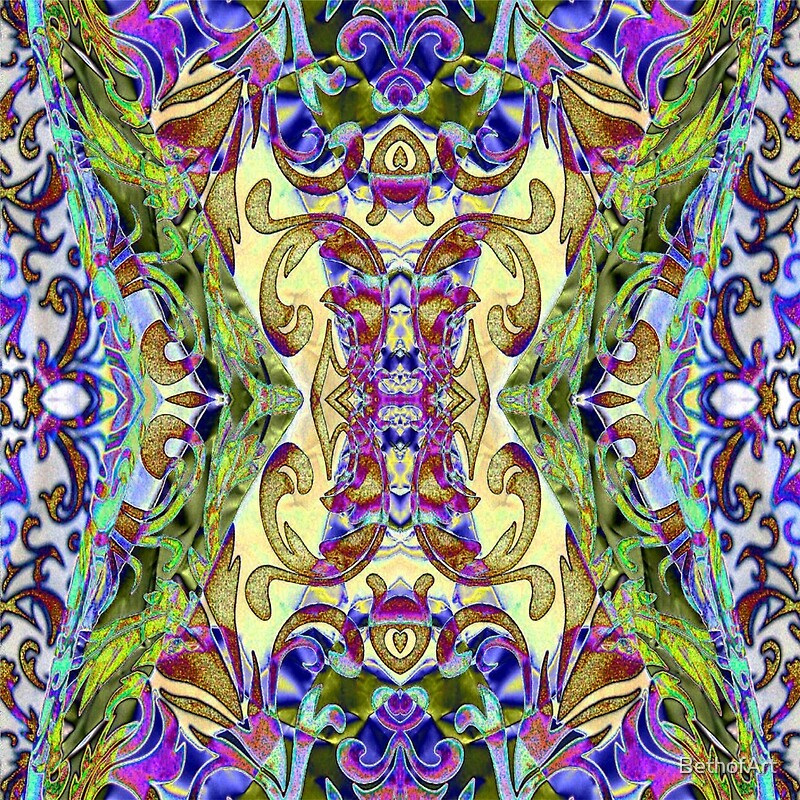 "Dainty Violet Lace" by BethofArt | Redbubble