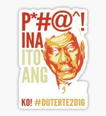 Duterte: Stickers | Redbubble
