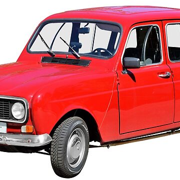 "Renault R4" Sticker by LeFrancais | Redbubble