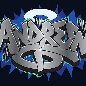 "Andrew Graffiti Name" Sticker for Sale by NameGraffiti | Redbubble
