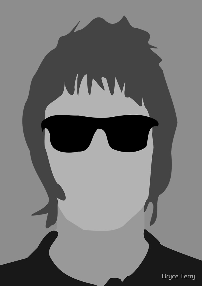 "Liam Gallagher" by Bryce Terry | Redbubble
