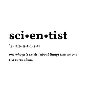 "Scientist definition" Art Board Print for Sale by Nena Vossen | Redbubble