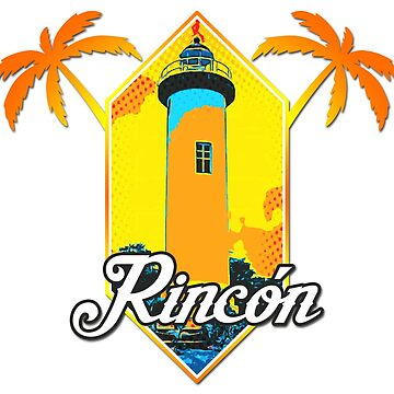 Pegatina for Sale con la obra «Logotipo de Rincon Vintage» de radcarr ...