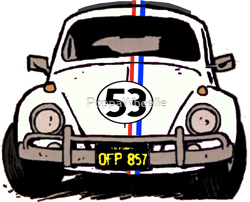 Herbie the Love Bug: Stickers | Redbubble