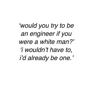 "Hidden Figures quote" Poster for Sale by isaluzarraga | Redbubble