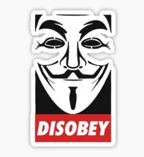 Disobey: Stickers | Redbubble