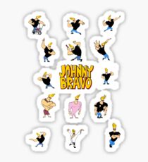 Johnny Bravo: Stickers | Redbubble