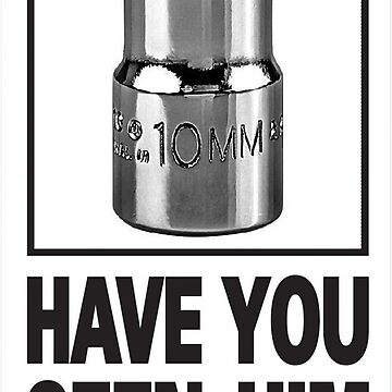 "10mm Socket" Magnet for Sale by jakelangstonaau | Redbubble