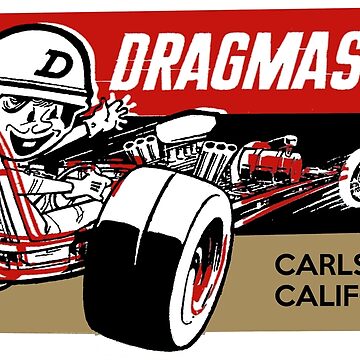 "Dragmaster" Magnet for Sale by Retrorockit | Redbubble