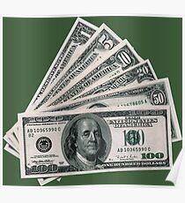 100 Dollar Bill: Posters | Redbubble