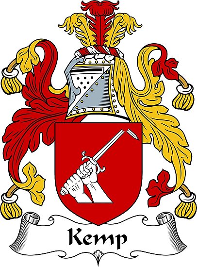 "Kemp Coat of Arms / Kemp Family Crest" Photographic Print by ...