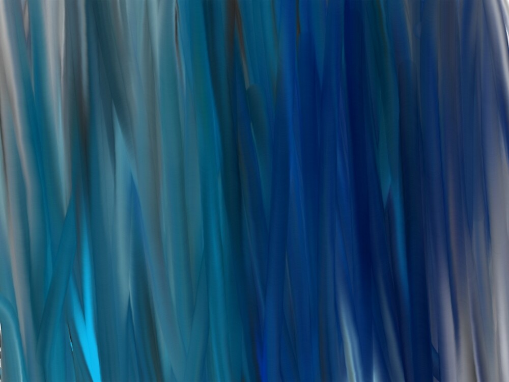 "Blue stuff" by Davediscoduck | Redbubble