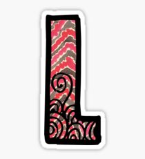 Letter L: Stickers | Redbubble