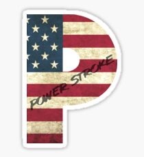 Powerstroke Stickers | Redbubble