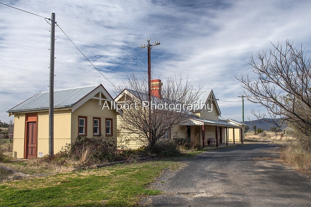 "Rylstone Train Station, NSW Australia" by Allport Photography | Redbubble