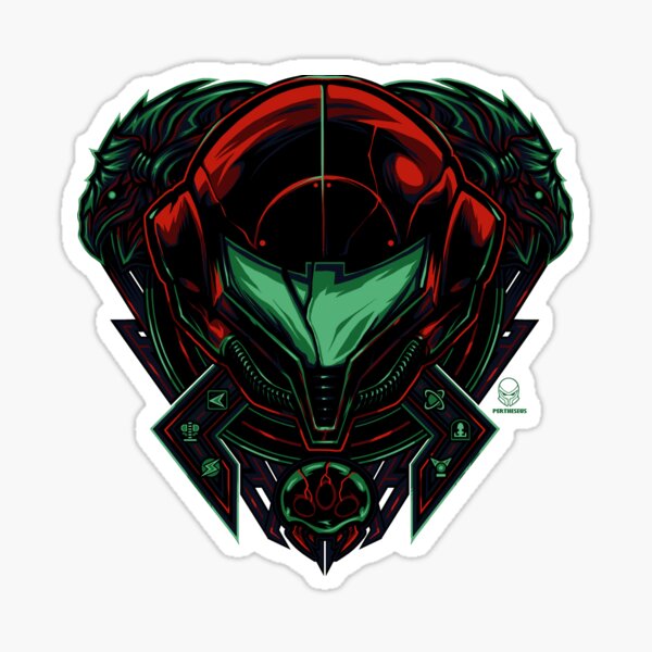Metroid Prime Stickers | Redbubble