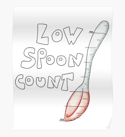 Spoon Theory: Posters | Redbubble