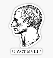 Roman Numerals: Stickers | Redbubble