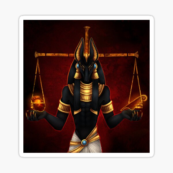 Anubis Stickers | Redbubble