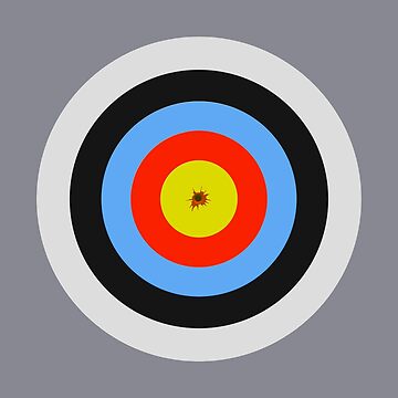 "Bullseye." Poster for Sale by moths-minor | Redbubble