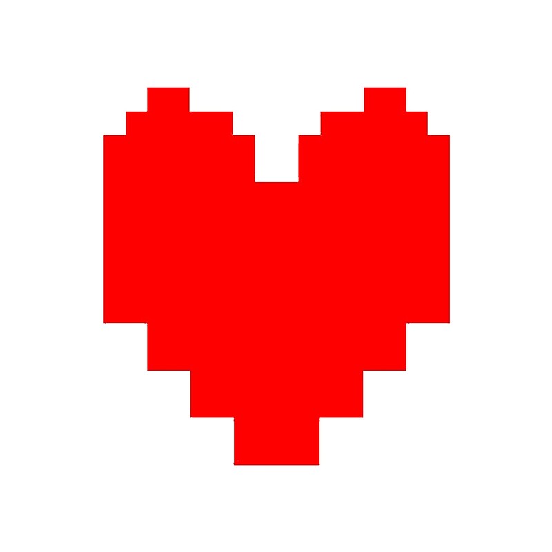"Undertale Heart" Art Prints by trusl | Redbubble