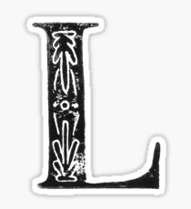 Letter L: Stickers | Redbubble
