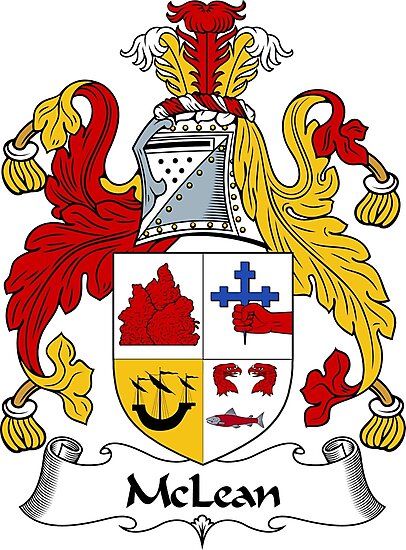 "McLean Coat of Arms / McLean Family Crest" Photographic Print by ...
