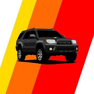 "Toyota 4runner" Art Board Print for Sale by Doug1234 | Redbubble