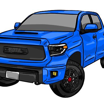 "Toyota Tundra TRD PRO cartoon" Sticker for Sale by TTG Design | Redbubble