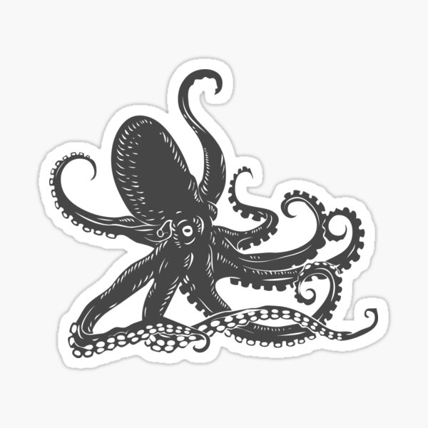 Kraken Stickers | Redbubble