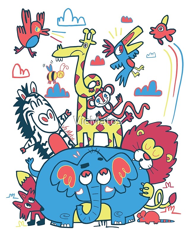 "Messy Forest" by VicMatos | Redbubble