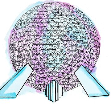 "Epcot Ball" Sticker for Sale by saraho1313 | Redbubble