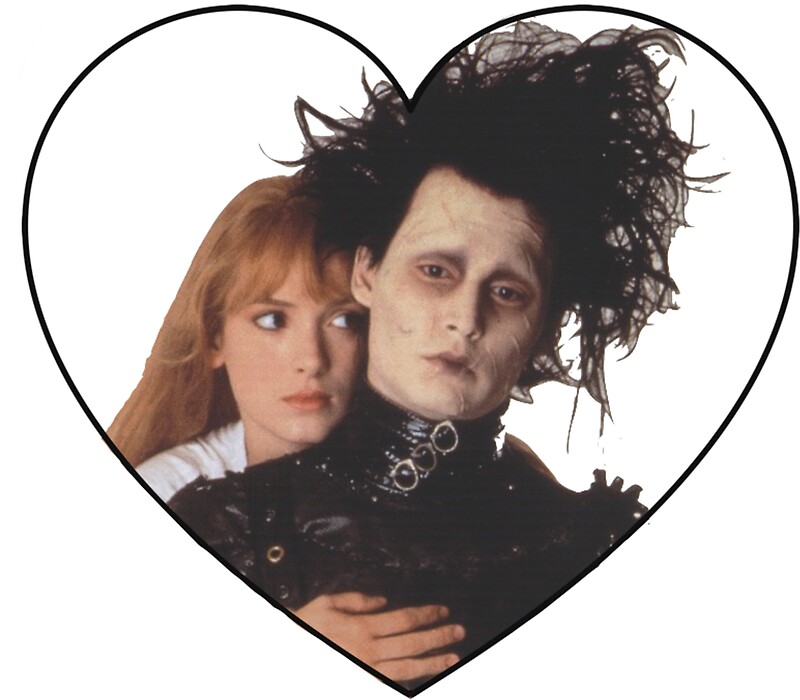 Edward Scissorhands: Stickers | Redbubble